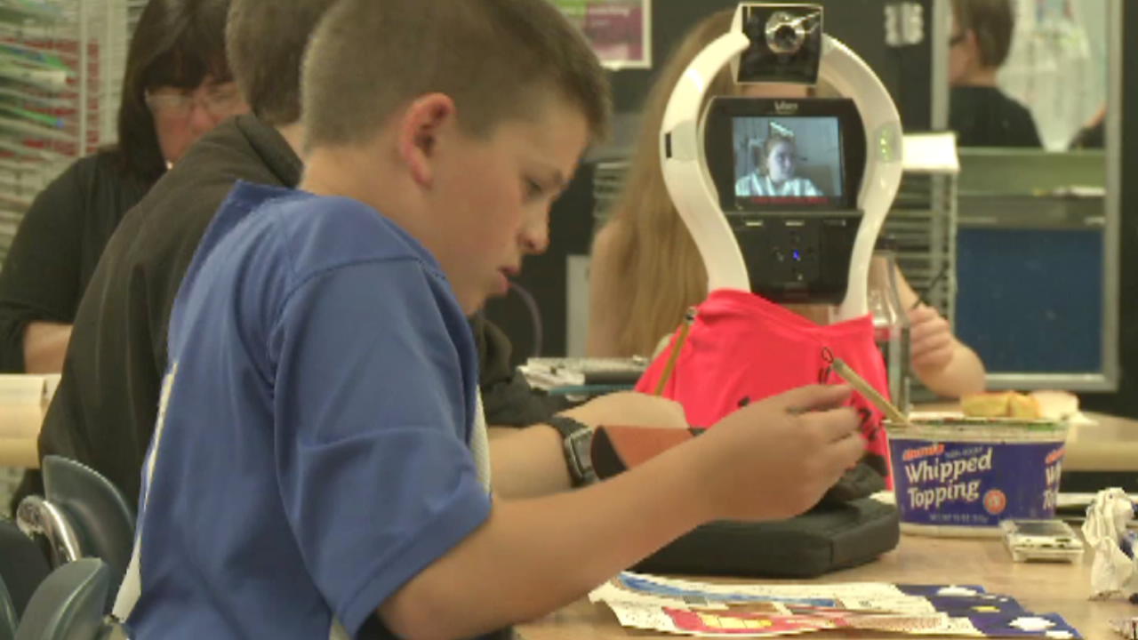 Robot gives students a virtual presence in school | newscentermaine.com