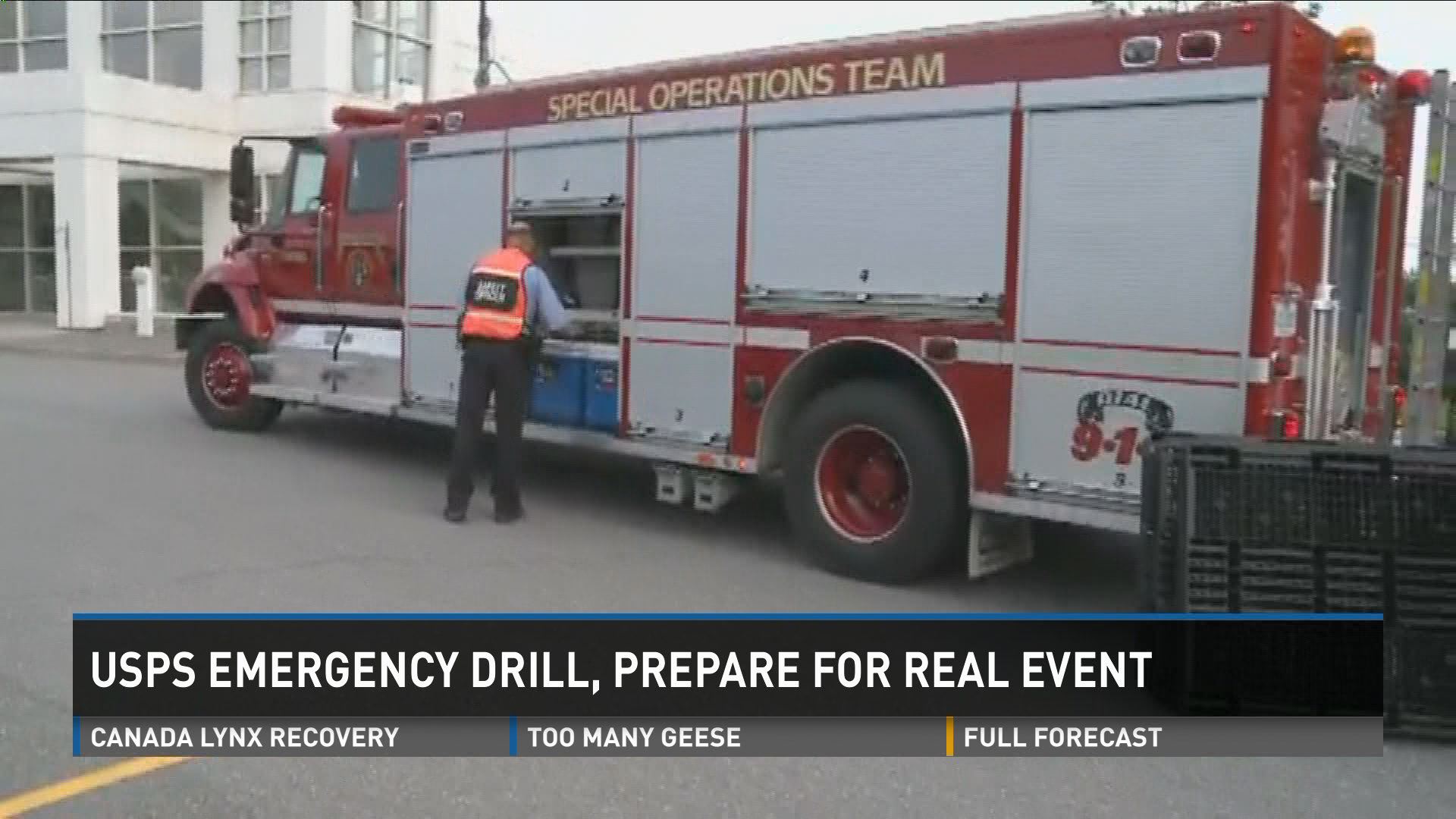 USPS emergency drill prepares workers for real event | newscentermaine.com