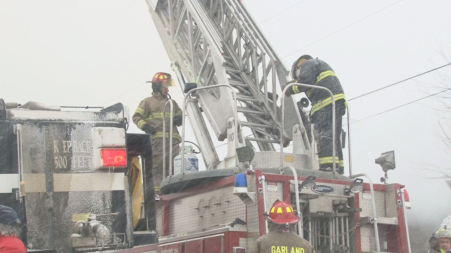 Dexter fire difficult to fight in sub-zero temperatures ...