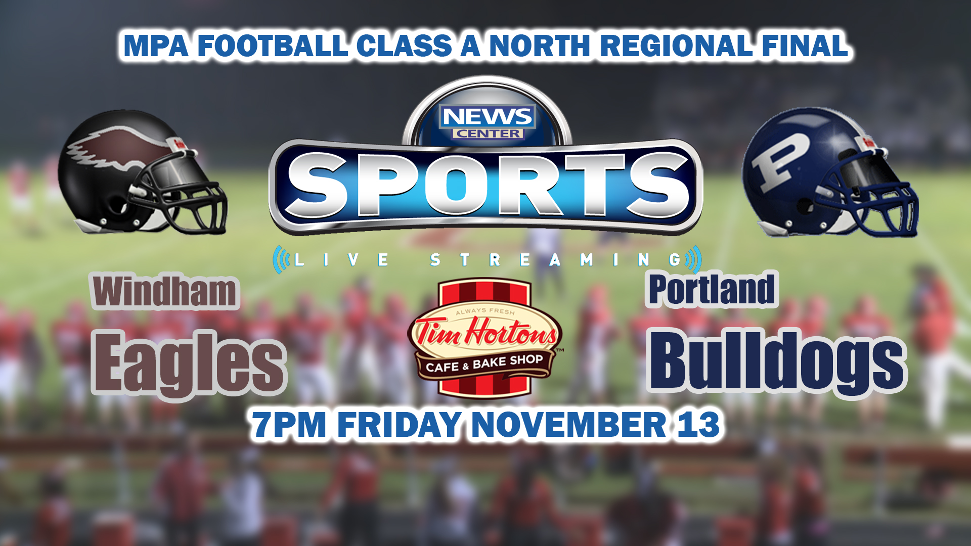 STREAM REPLAY - Windham Eagles at Portland Bulldogs | newscentermaine.com