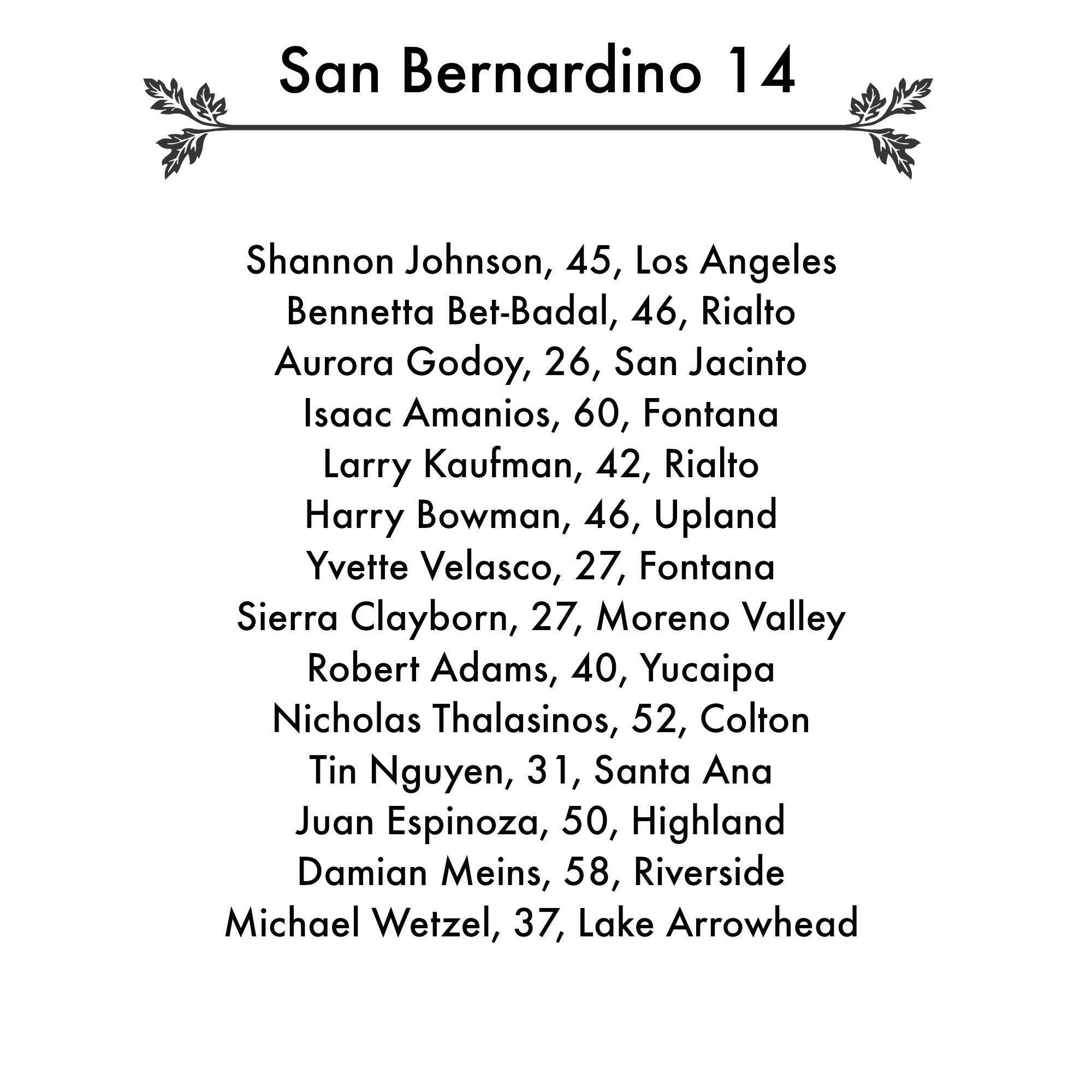 Who Were the Victims in San Bernardino Shooting? | newscentermaine.com