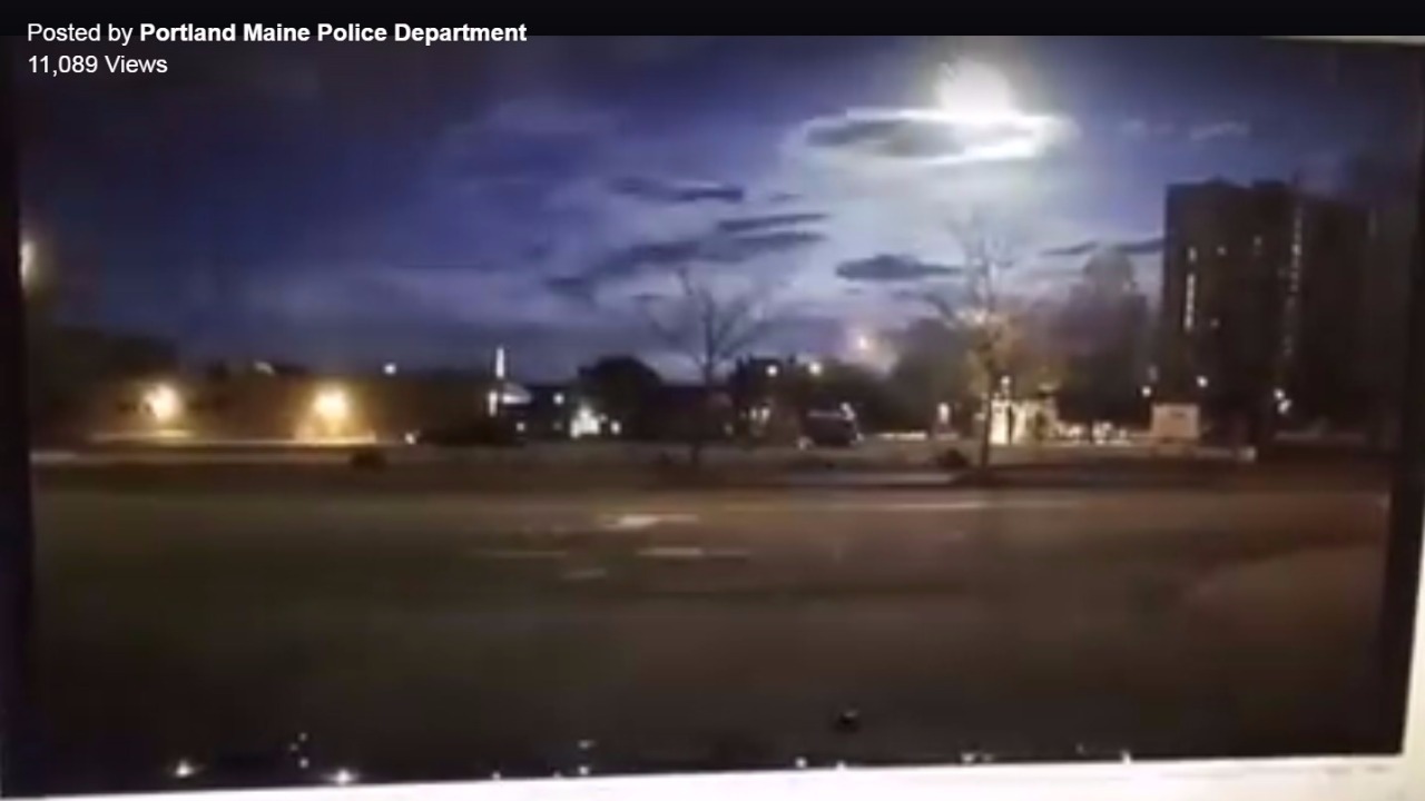 Portland police capture stunning meteor strike | wbir.com