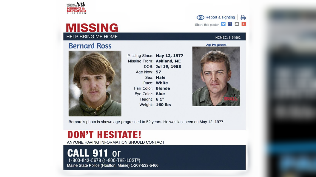 After 39 years, Maine parents get mysterious letter about missing son ...