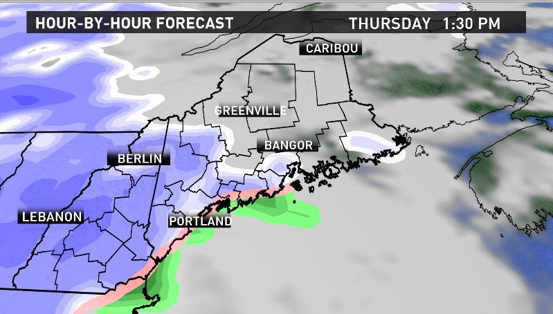 Keith Carson Blog: Thursday night storm still a GO | newscentermaine.com