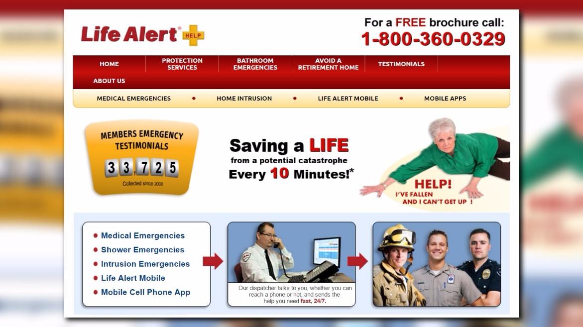 82-year-old woman uses Life Alert button after nightmare ...