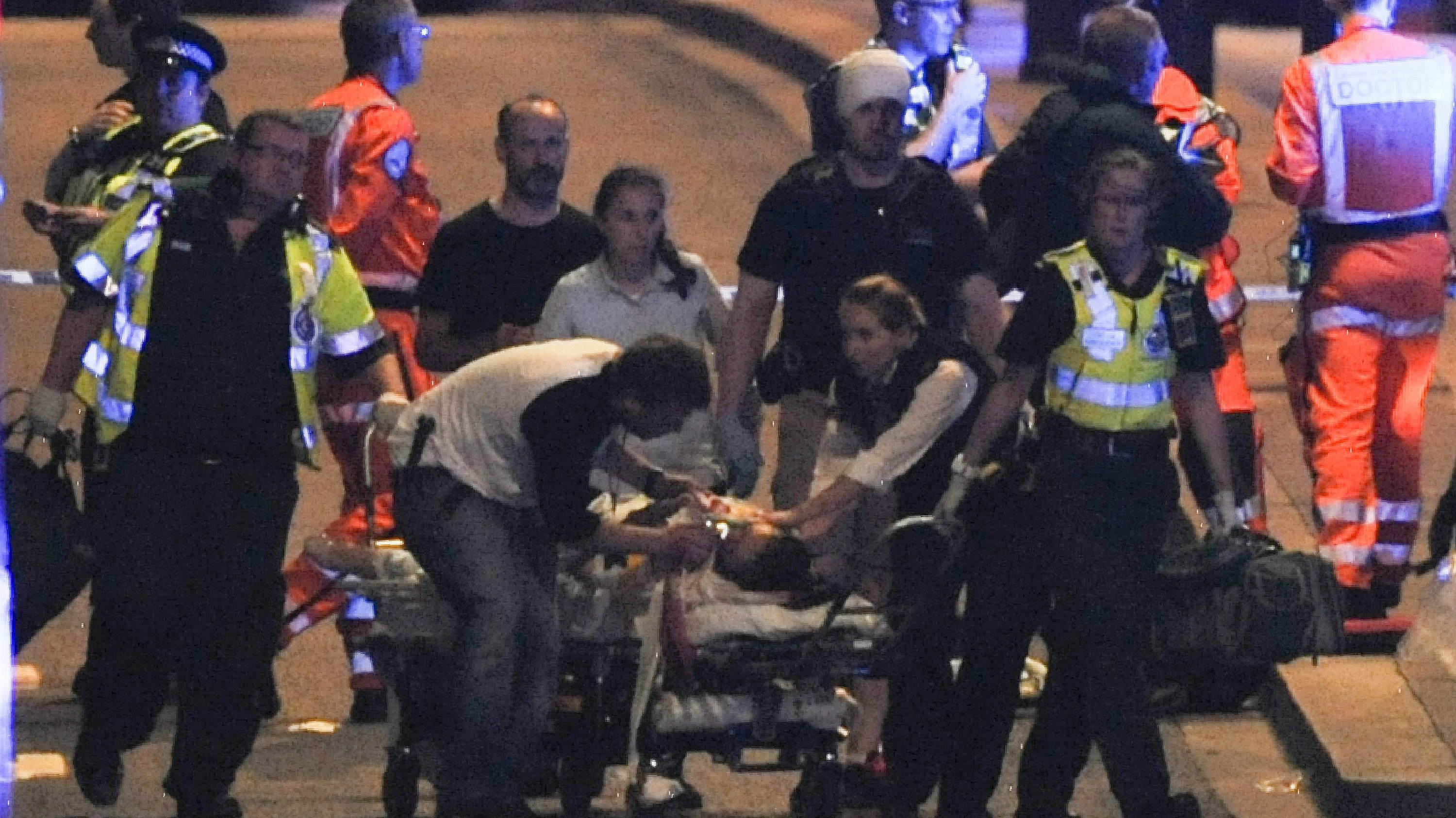 London Bridge van collision, nearby stabbings declared 'terrorist ...