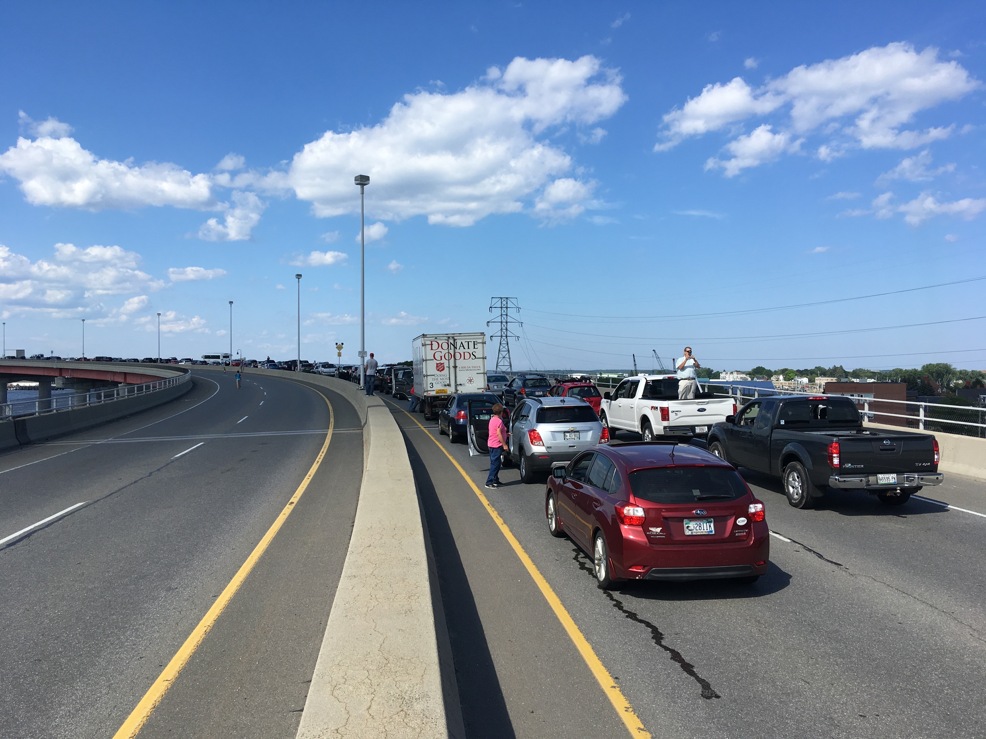Casco Bay Bridge back open after power outage | newscentermaine.com