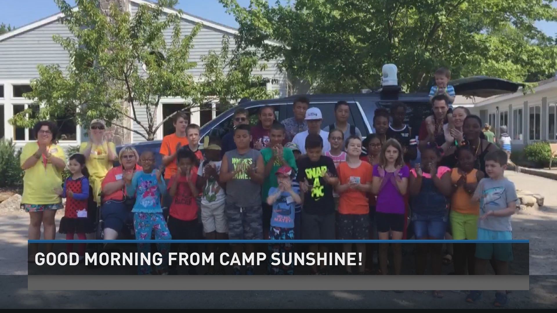 Todd Gutner visits Camp Sunshine for kids, families effected by cancer ...